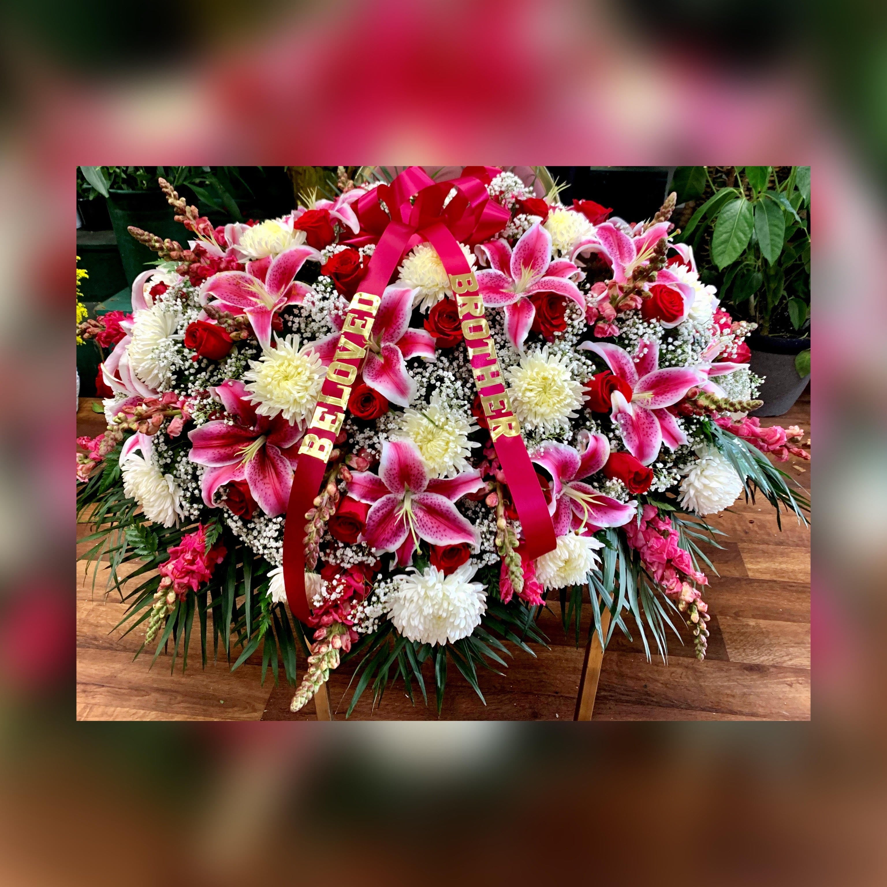 Casket Cover (CSWEB-2) | Glendale Floral Design